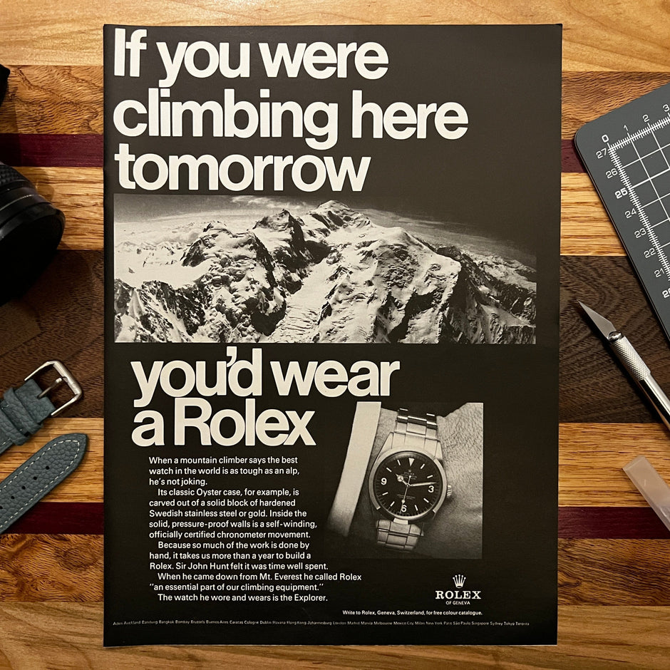 Rolex Ads – Time Worn Ads
